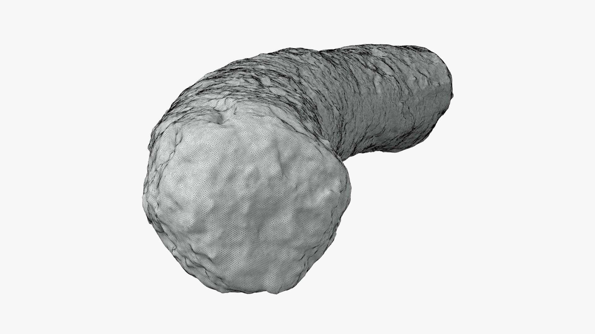 3D Cheese Puff 02 For 3D Print - TurboSquid 2375101