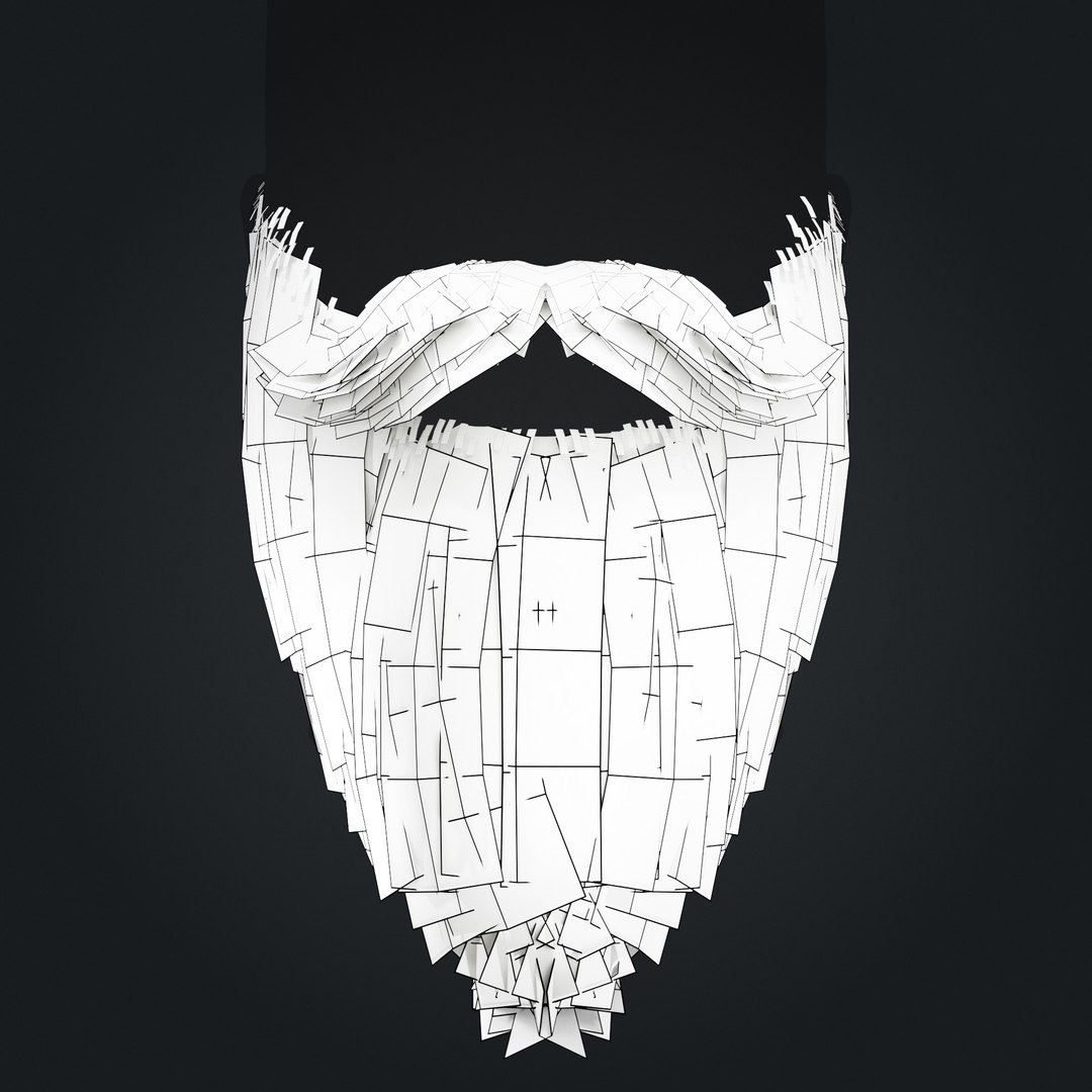 Beard RealTime 2 Version 2 3D - TurboSquid 1879695