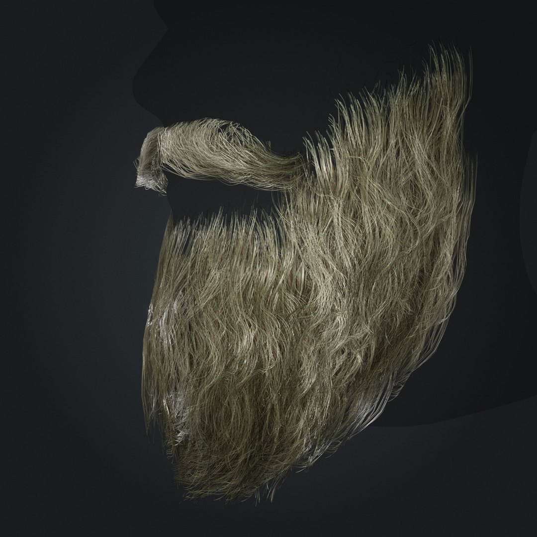 Beard RealTime 2 Version 2 3D - TurboSquid 1879695
