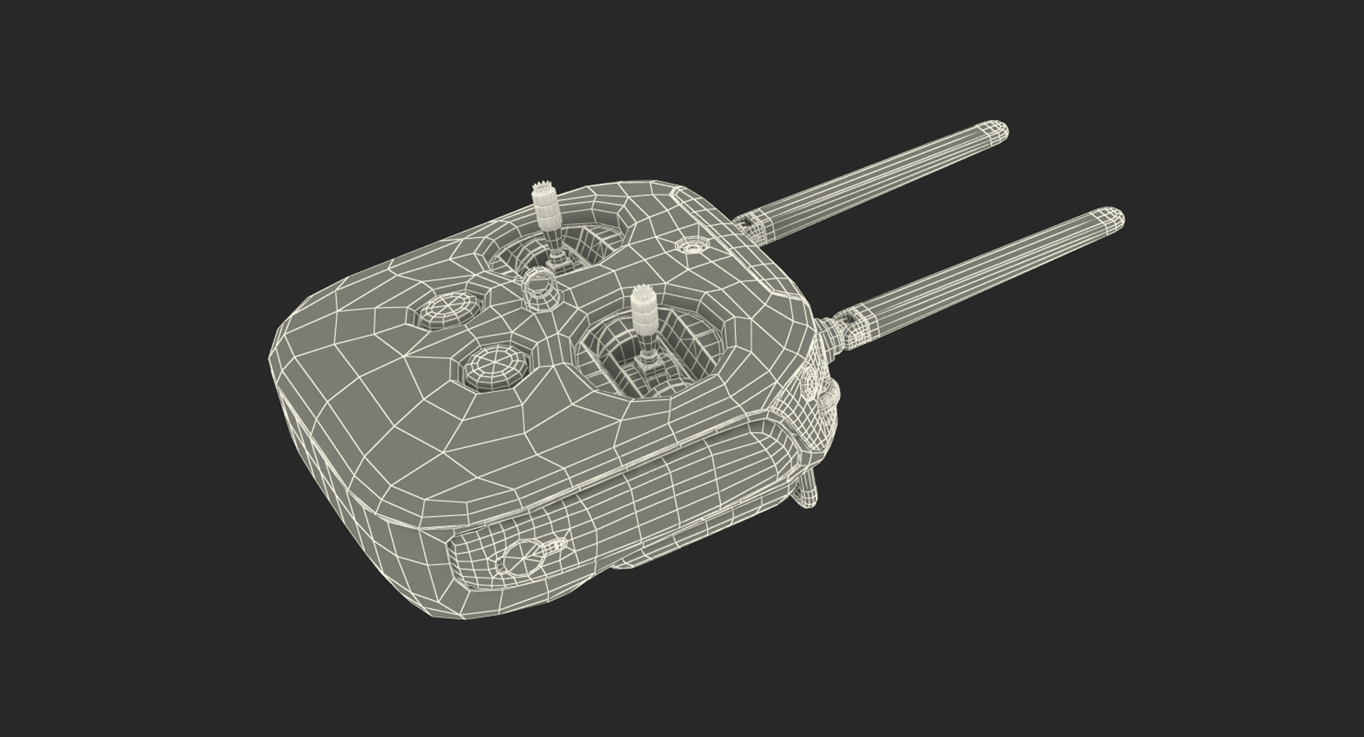 Dji Phantom Radio Controller 3d Model