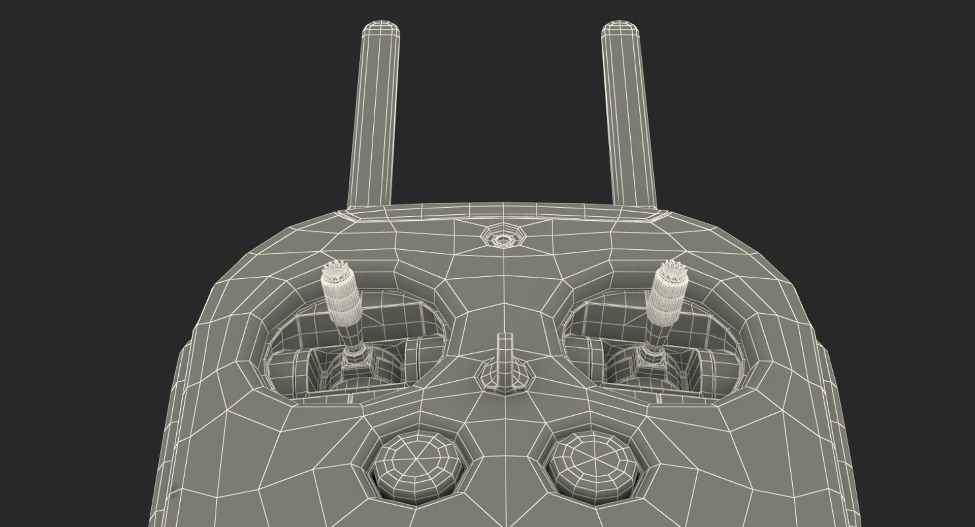 Dji Phantom Radio Controller 3d Model