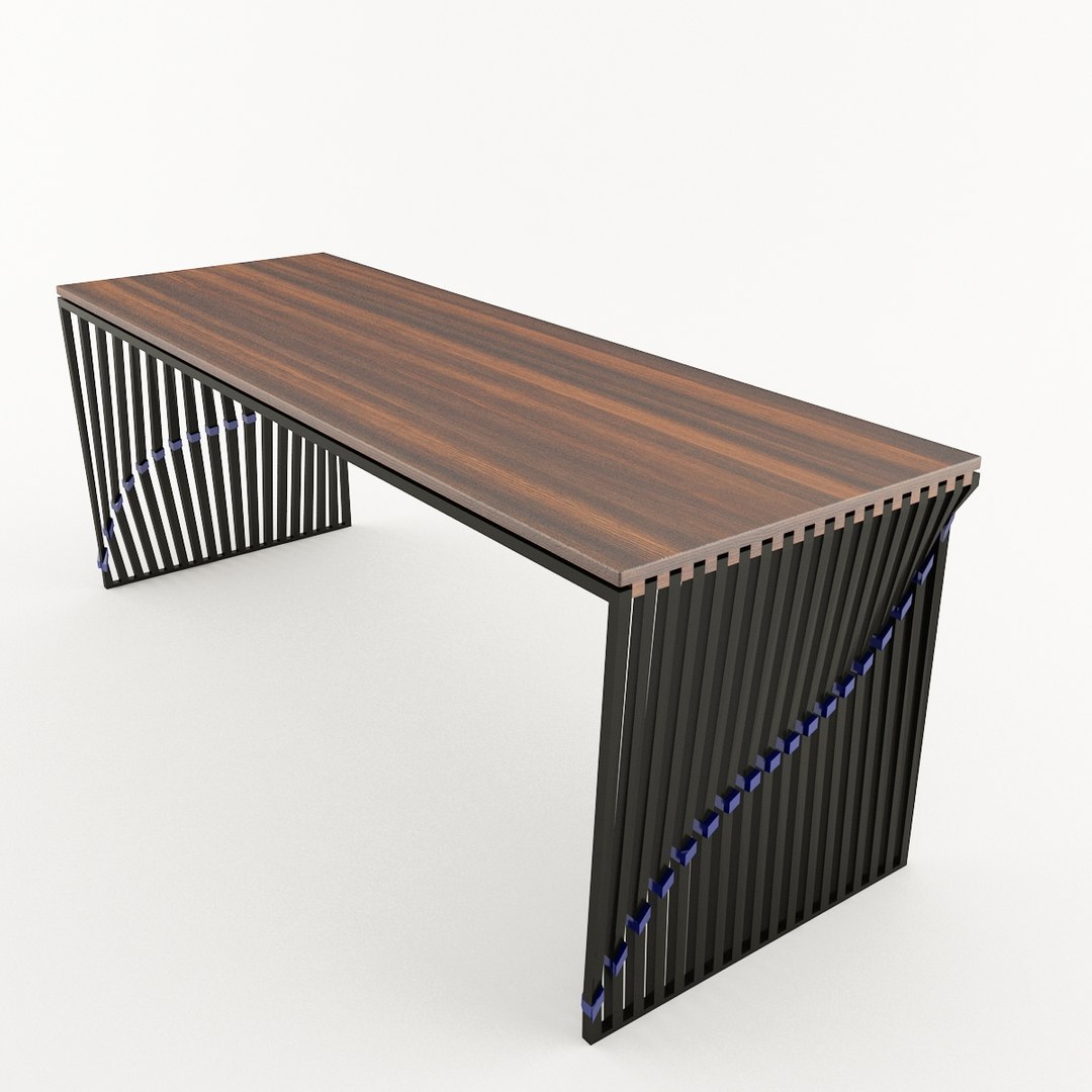 3D model designed ced office desk - TurboSquid 1454620