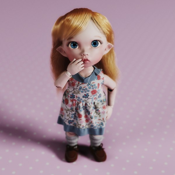 Baby Doll 3D Models for Download | TurboSquid