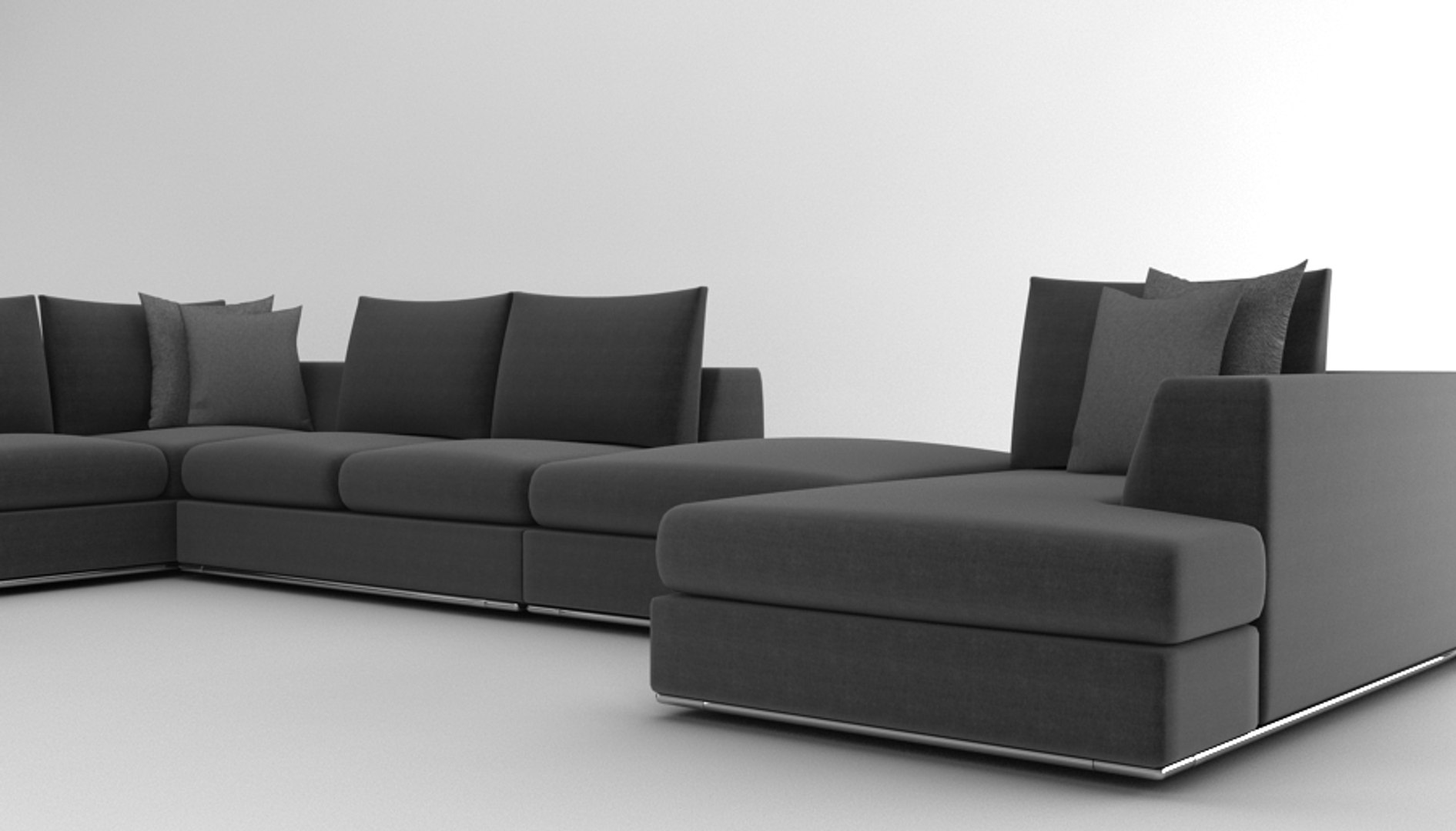 3d Max Sectional Sofa Comodo