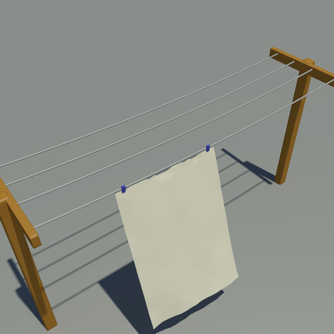 Simulation Clothes Line X