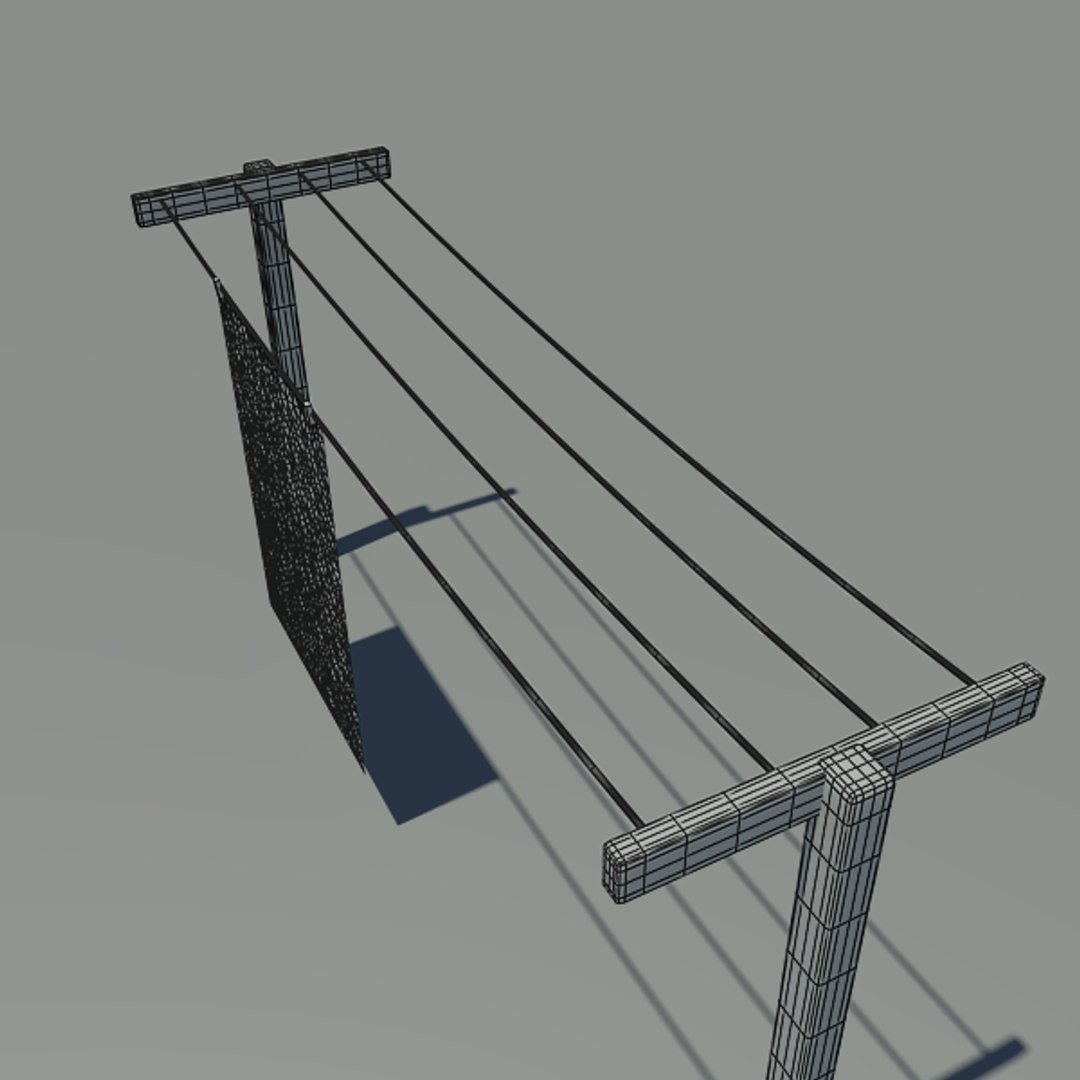 Simulation Clothes Line X