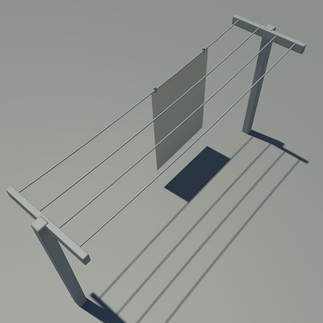 Simulation Clothes Line X