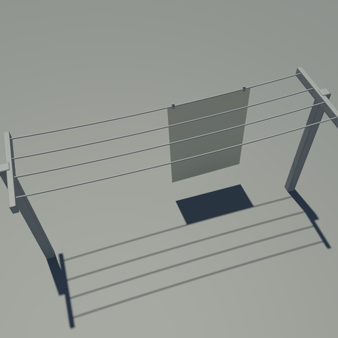 Simulation Clothes Line X