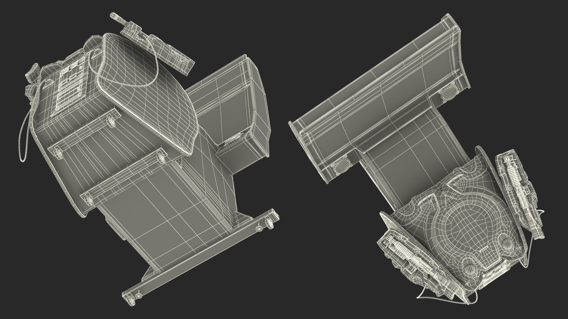 Cosmic Arcade Game Machine On State Rigged 3D model - TurboSquid 2112862