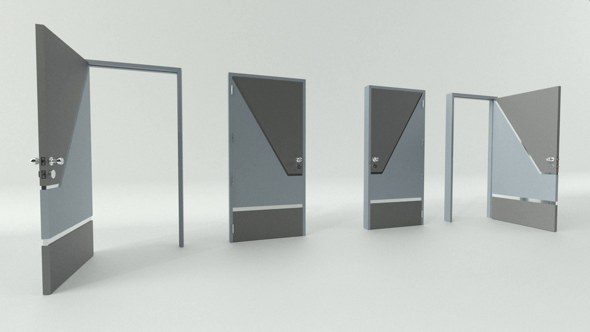 Door Sets 16 3D Model - TurboSquid 2346541