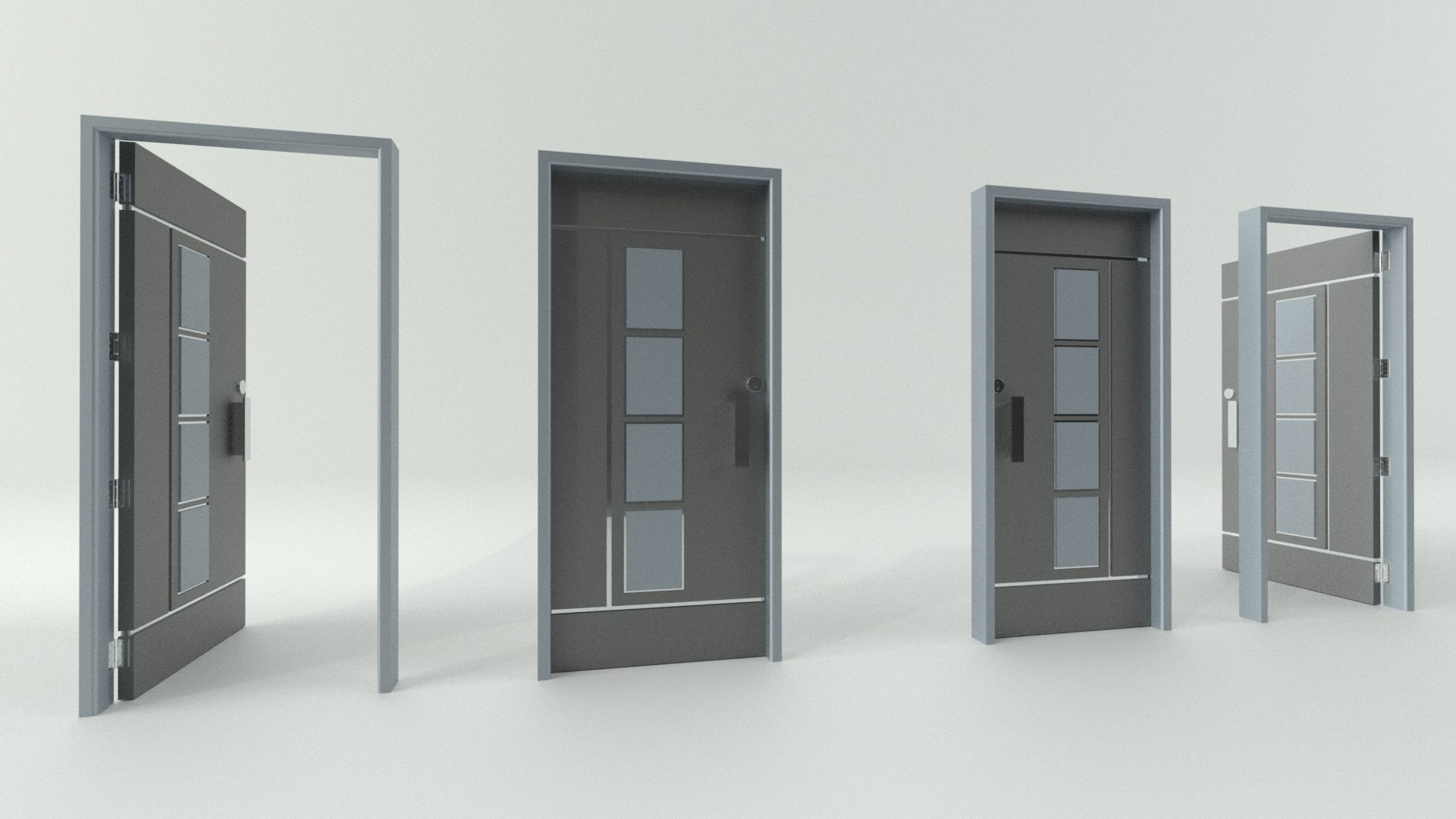 Door Sets 16 3D Model - TurboSquid 2346541