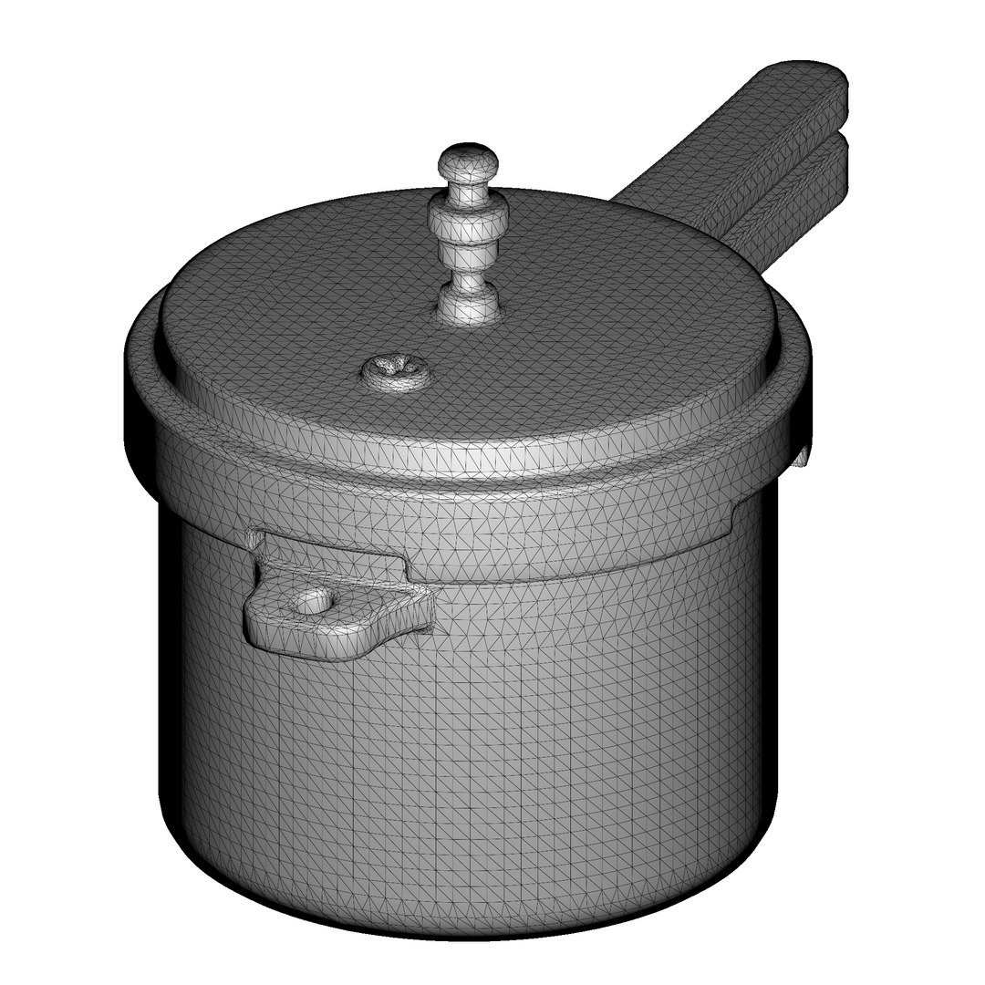 3D Pressure Cooker - TurboSquid 2147020