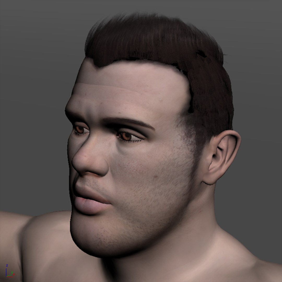 Ppl01 Fat Man Adrien 3d Max