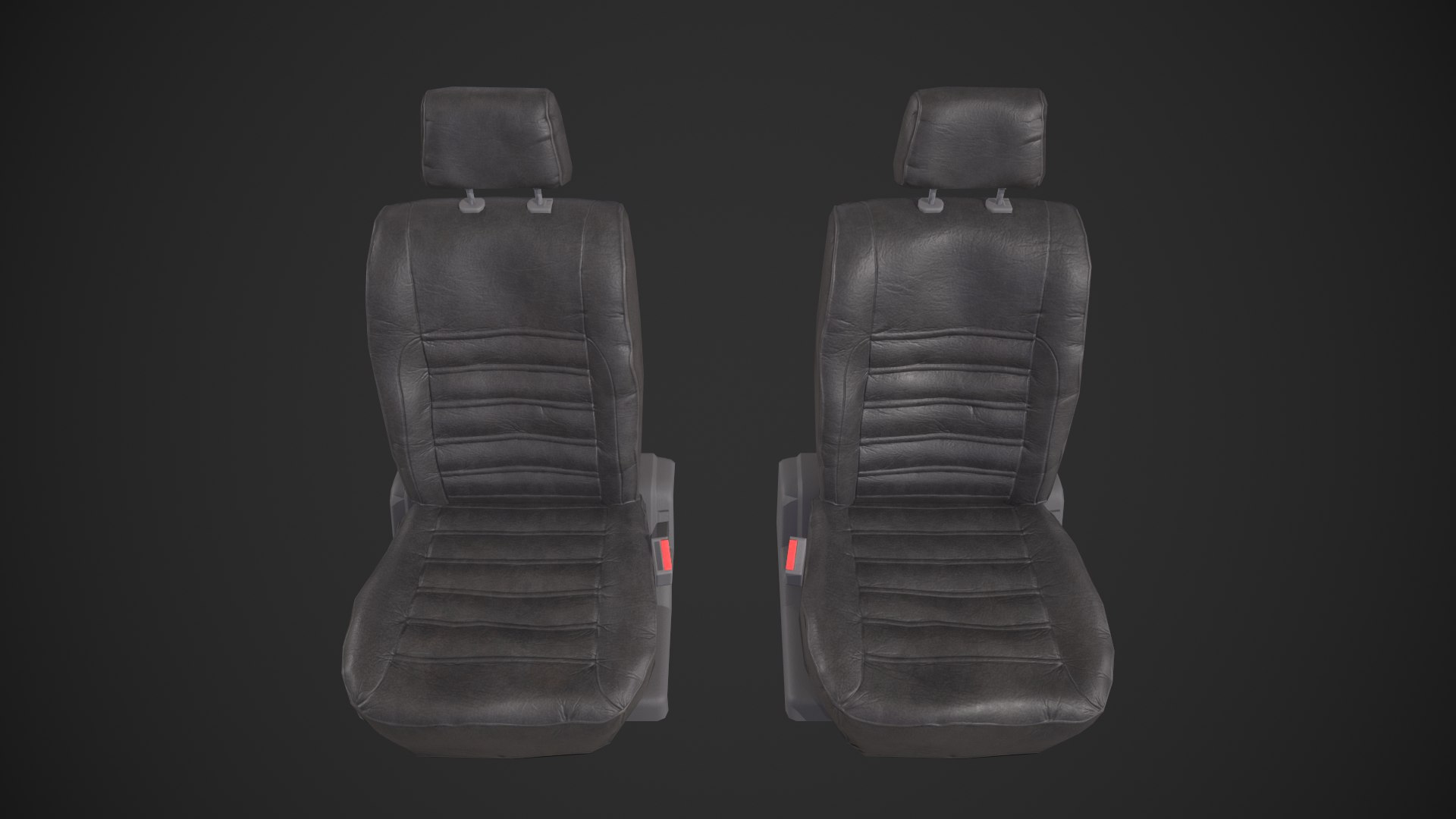 Modular Car Seats Set 3D Model - TurboSquid 2120272