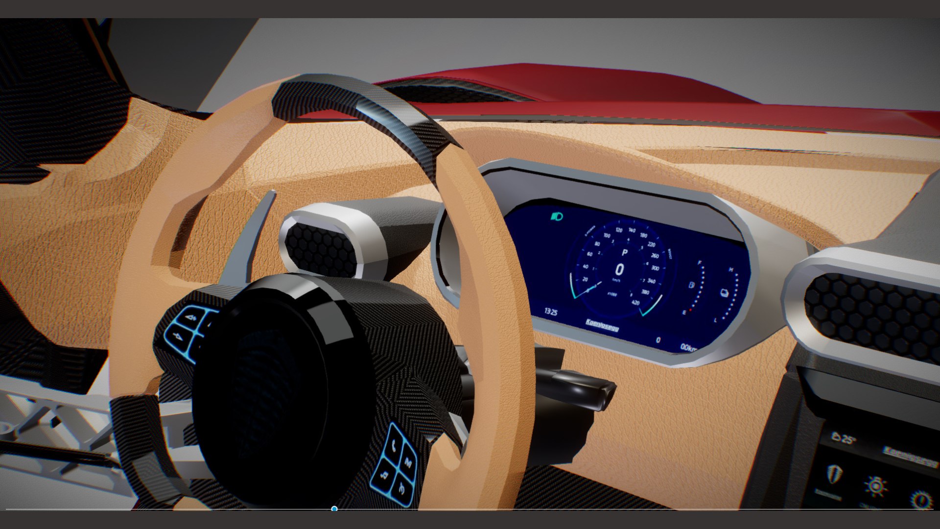 Koenigsegg-regera-interior 3D Model - TurboSquid 1778661