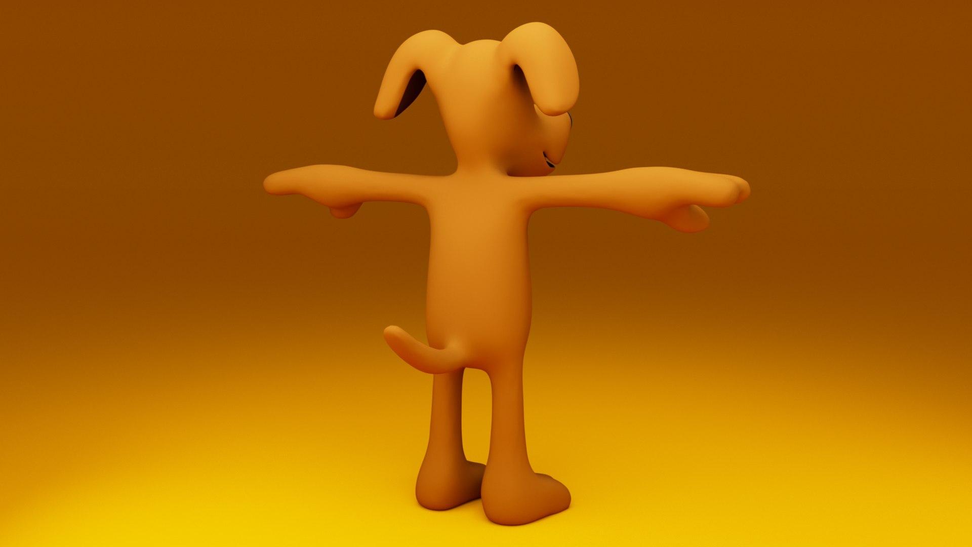 3D Stylized Cartoon Anthropomorphic Dog 3D Model - TurboSquid 2201310