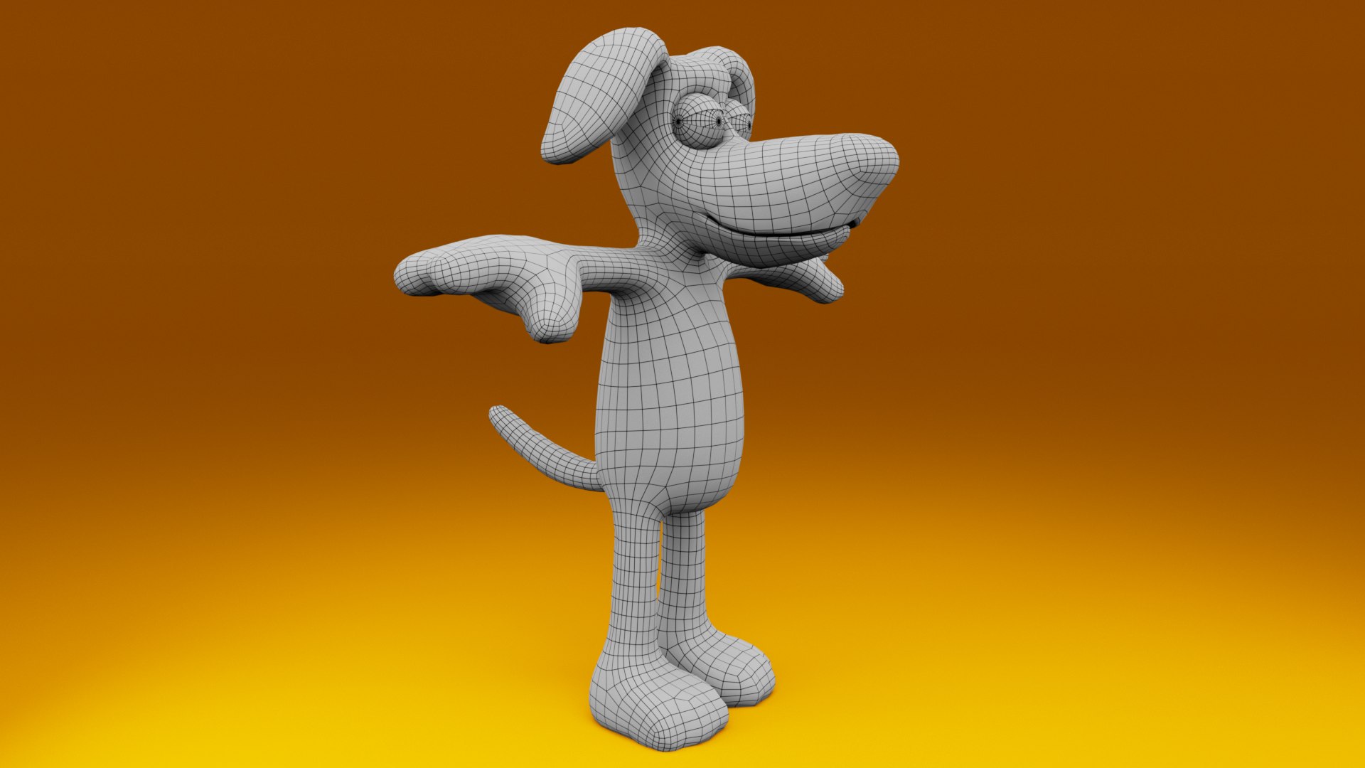 3D Stylized Cartoon Anthropomorphic Dog 3D Model - TurboSquid 2201310