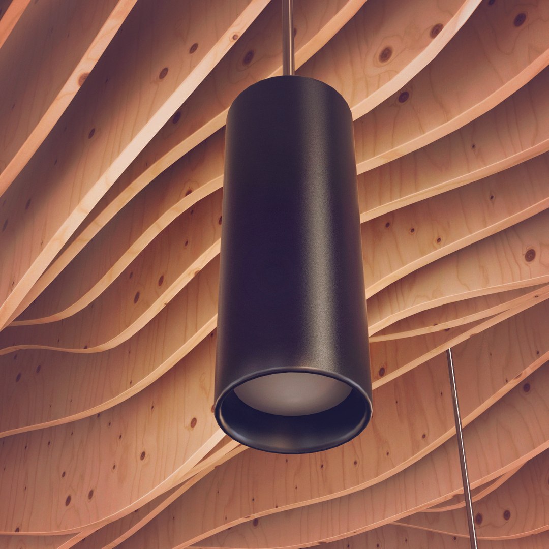 Parametric Wood Ceiling 3D Model - TurboSquid 1489186