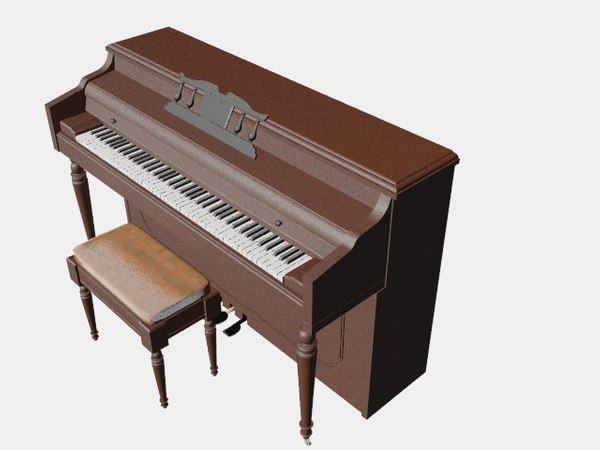 modelo 3d Piano - TurboSquid 1239990