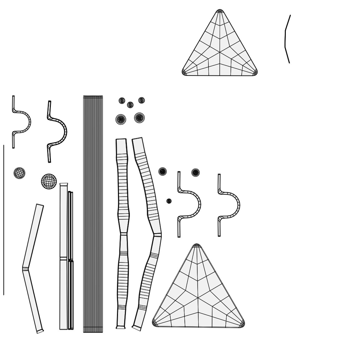 Traffic sign Traffic jam 3D - TurboSquid 2144291