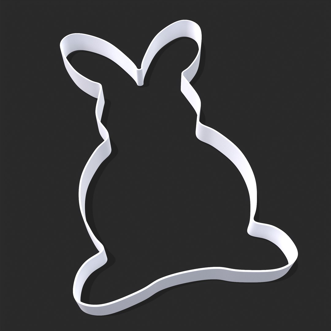 Easter Cookie 3D Print Model 3D - TurboSquid 1884483