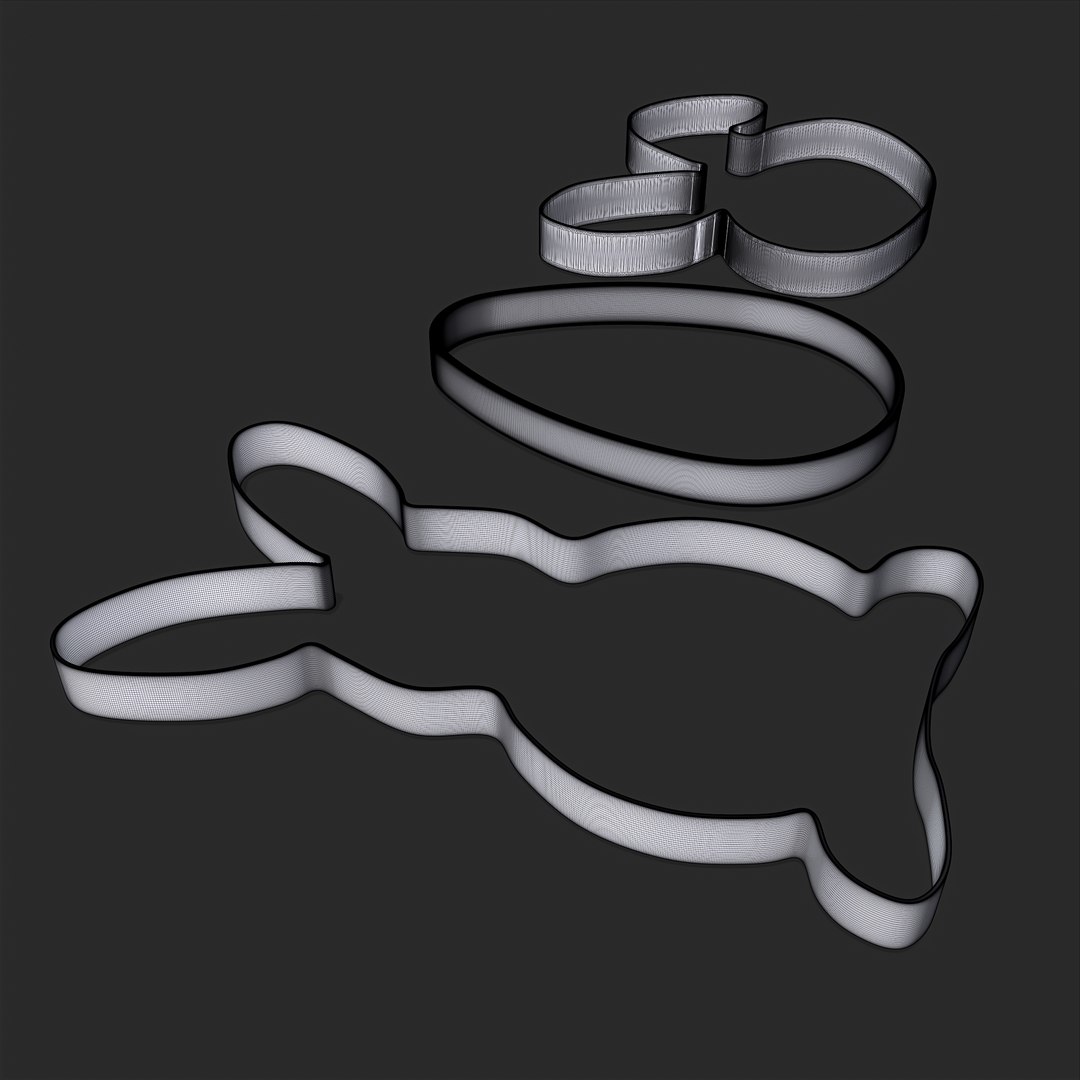 Easter Cookie 3D Print Model 3D - TurboSquid 1884483