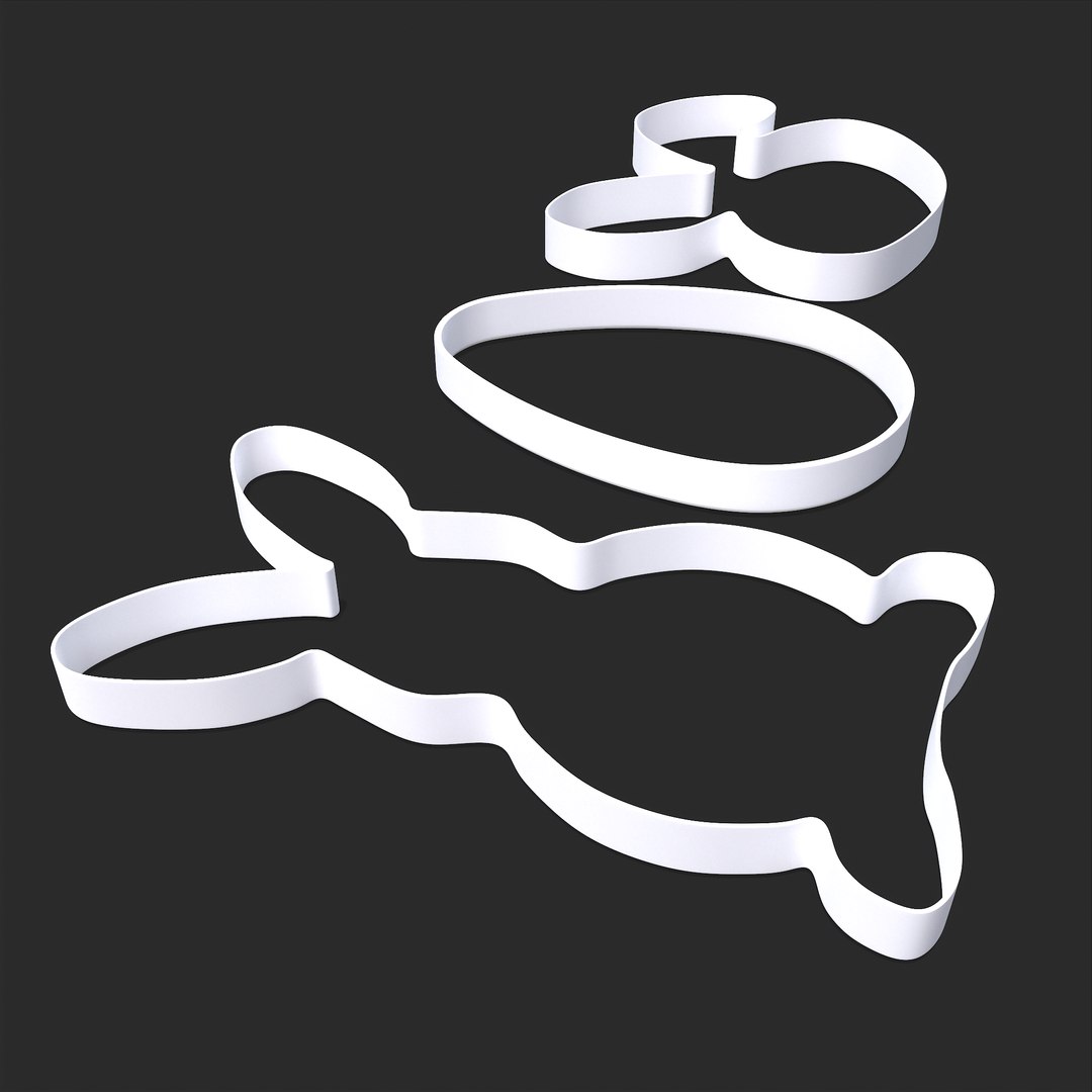 Easter Cookie 3D Print Model 3D - TurboSquid 1884483