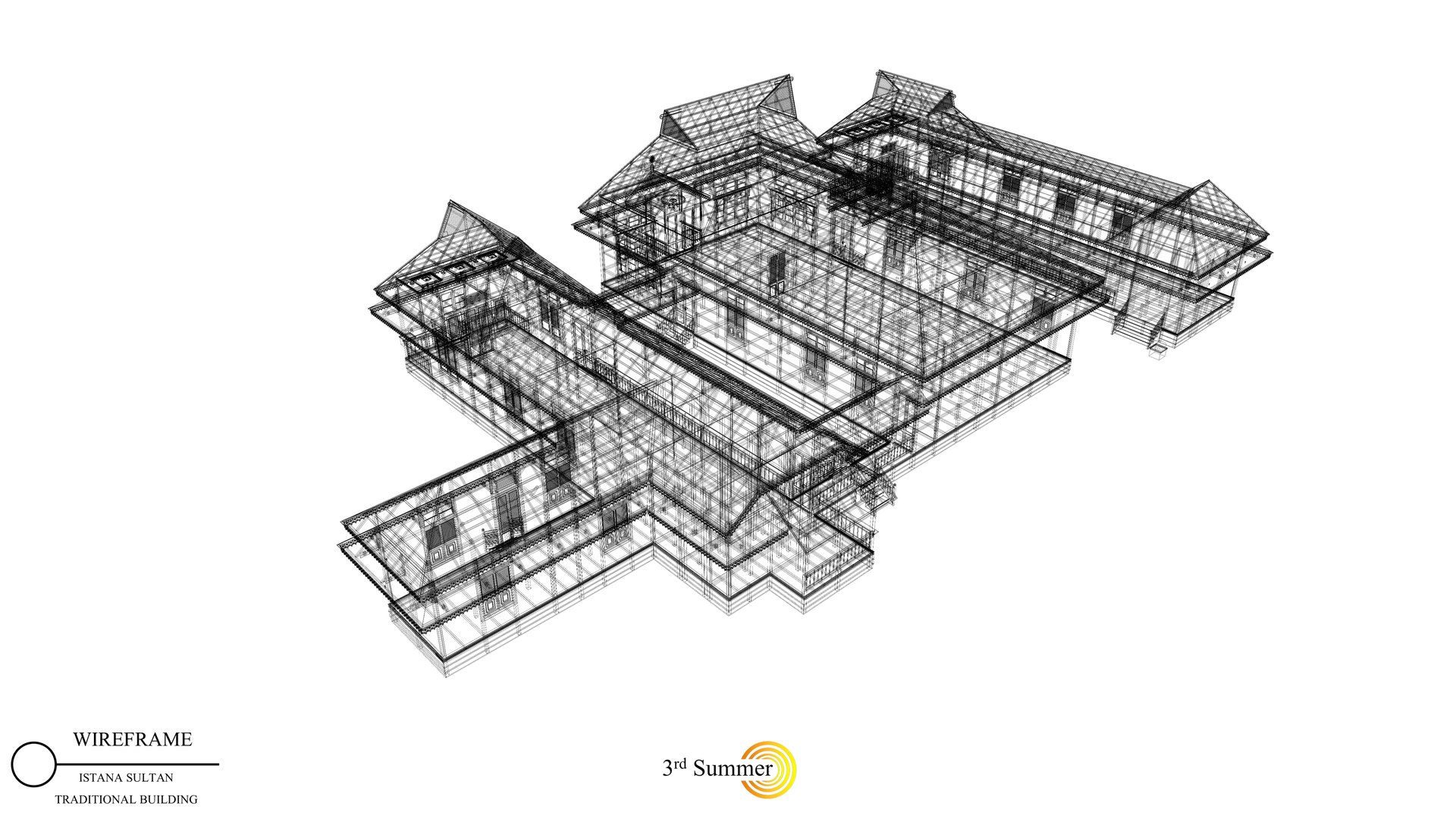 Sambas Sultan Palace 3D Model - TurboSquid 2396904