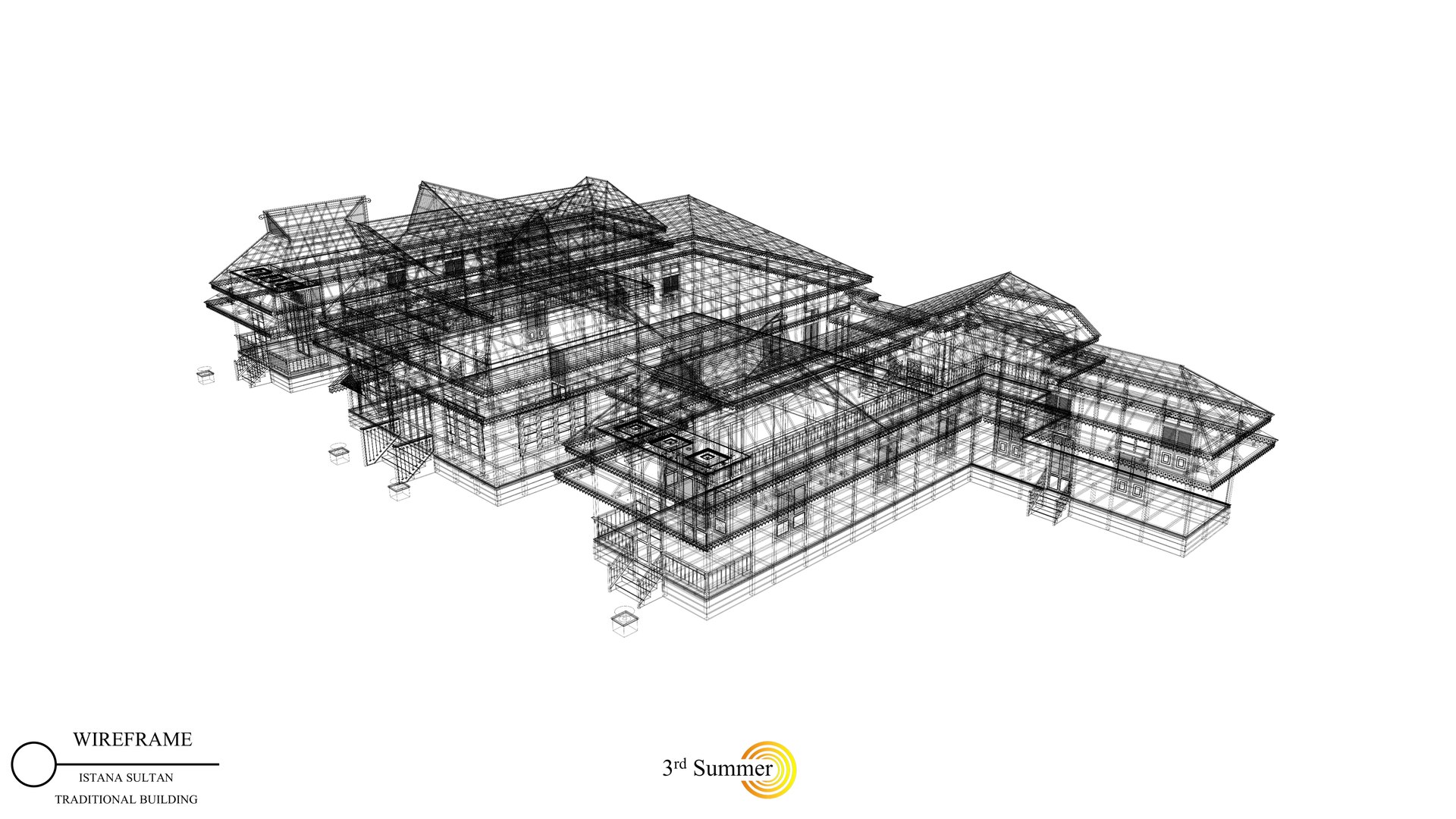 Sambas Sultan Palace 3D Model - TurboSquid 2396904