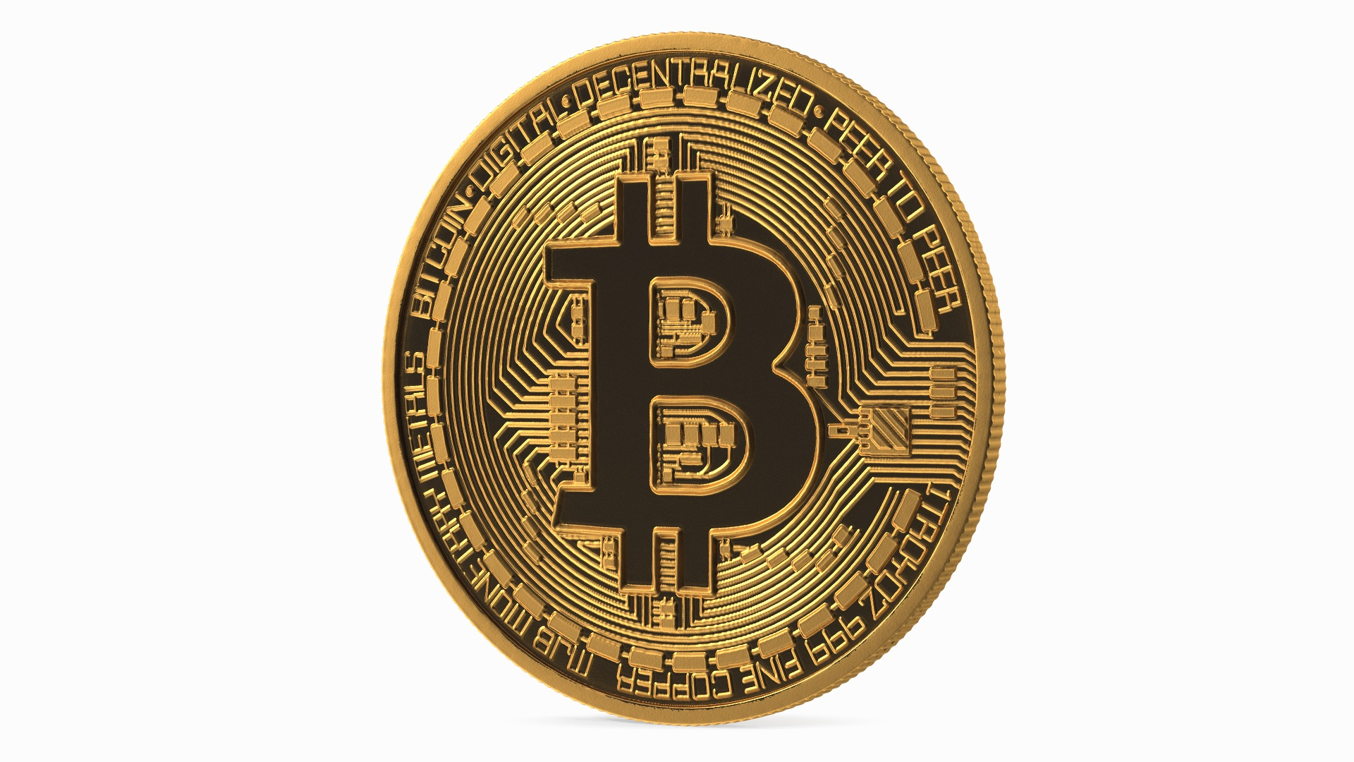 Bitcoin Cryptocurrency Coin Model - TurboSquid 2383531