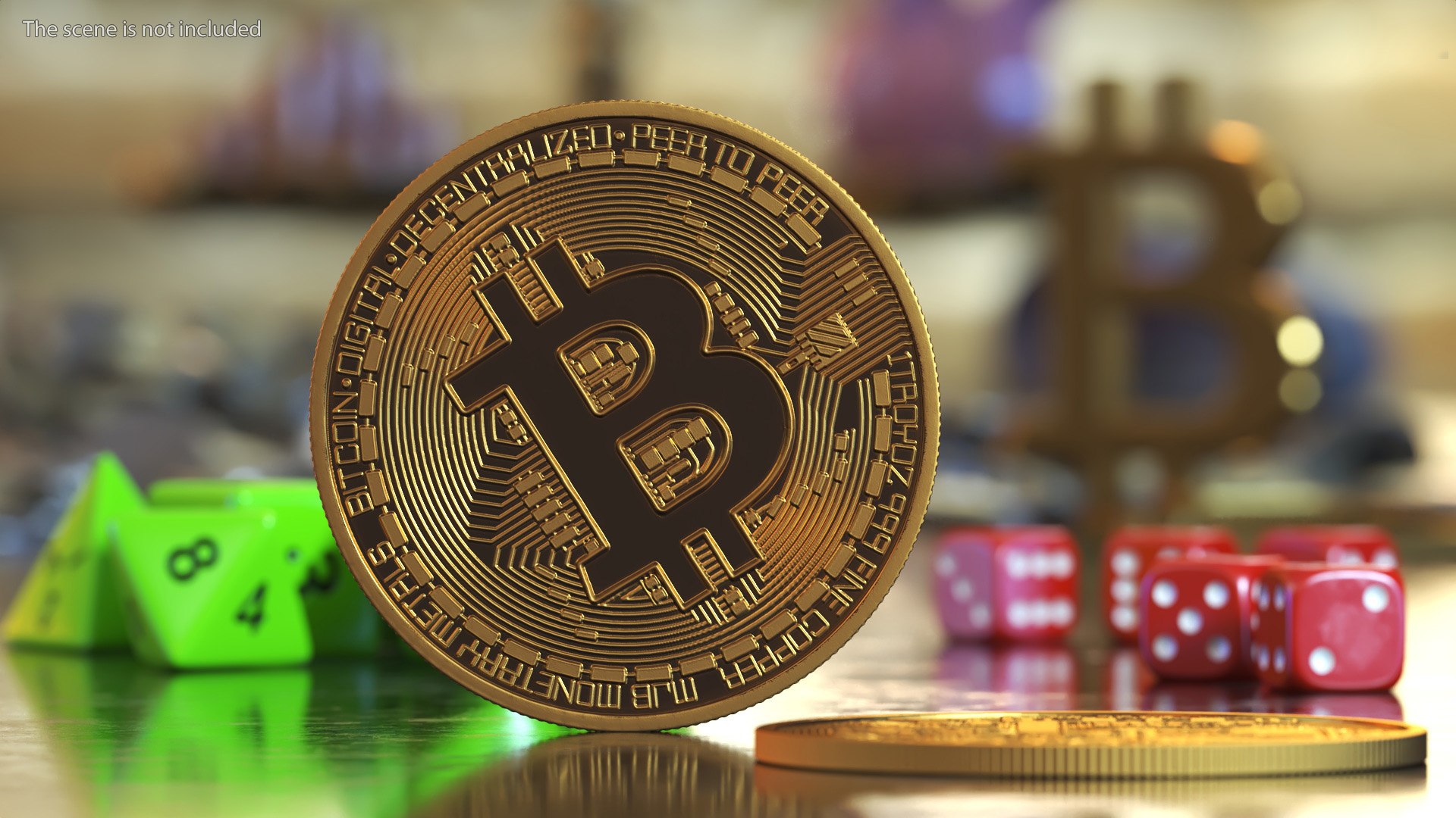 Bitcoin Cryptocurrency Coin Model - TurboSquid 2383531