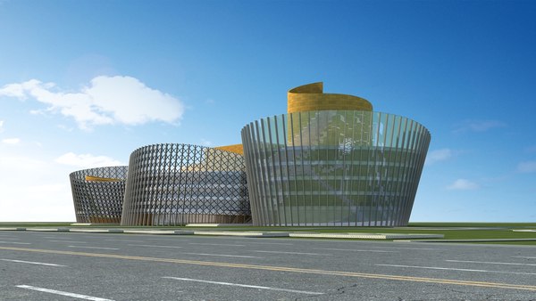 modelo 3d Edificio moderno 07 - TurboSquid 1682348
