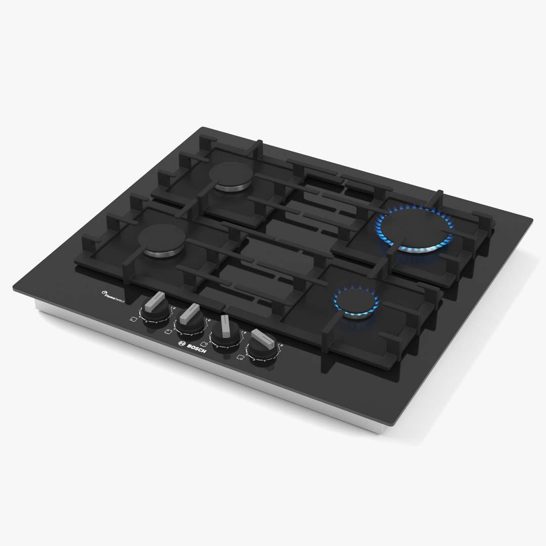 Bosch Hob 3D Model - TurboSquid 1191197