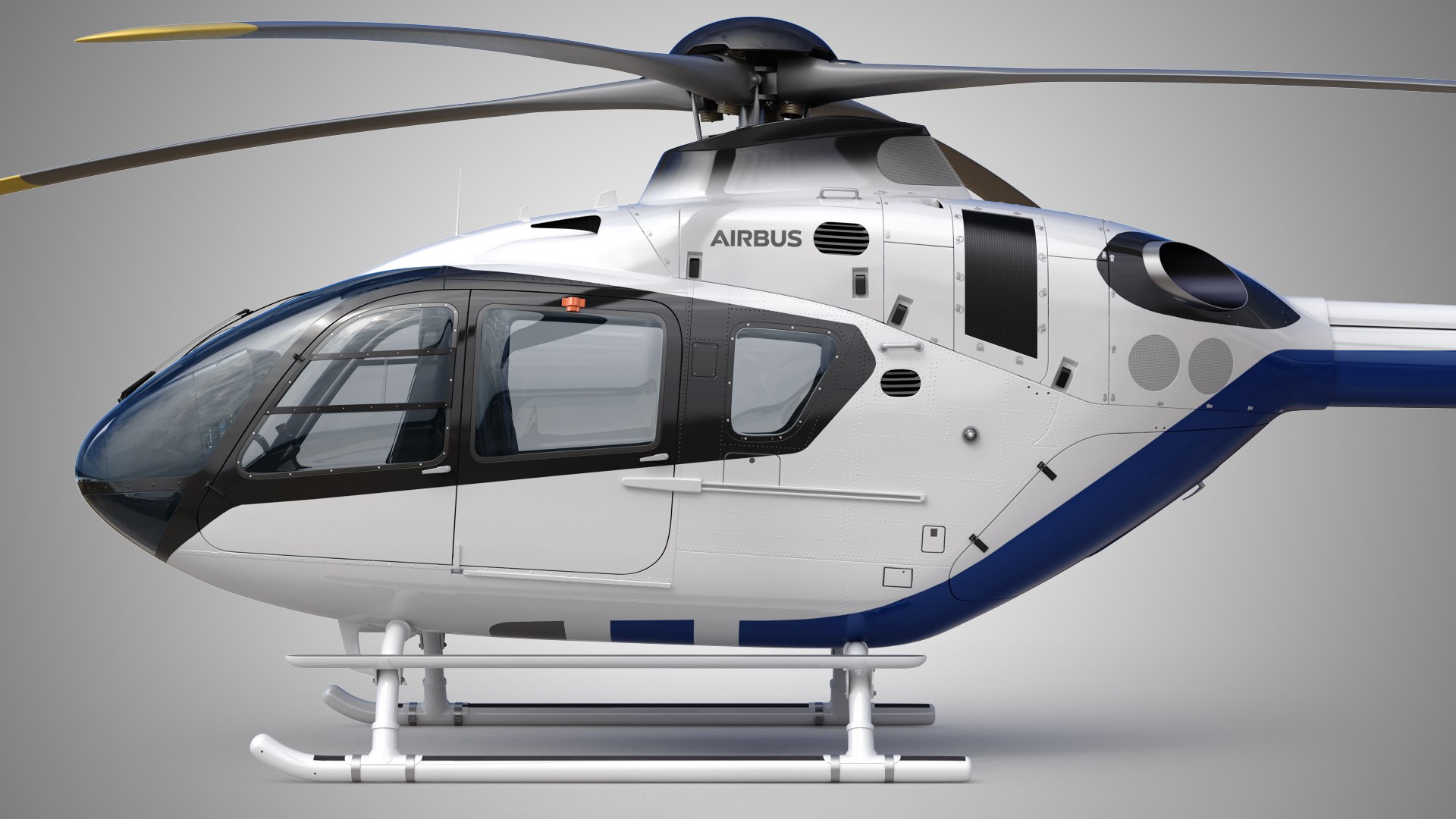 3D airbus helicopter h135 eurocopter ec135 - TurboSquid 1349555