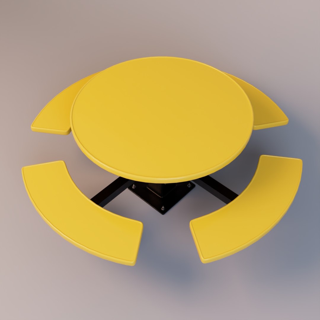 Free 3D Exterior Table Model - TurboSquid 2241590