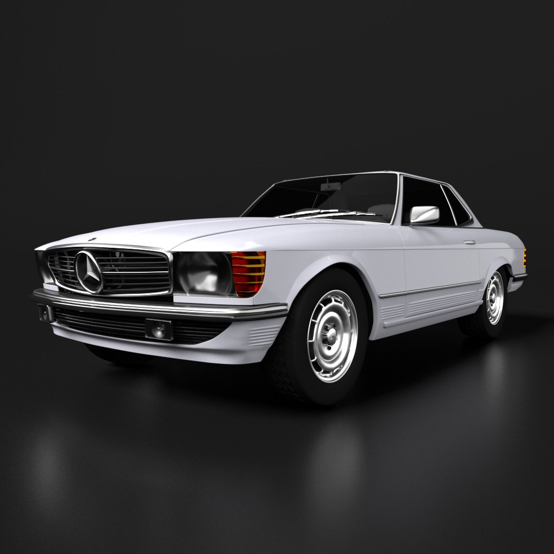 3D Model Mercedes-Benz SL-Class - TurboSquid 2358640