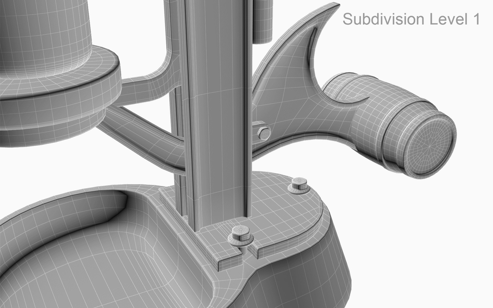 Cast Irone Wine Corker 3D model - TurboSquid 1927892