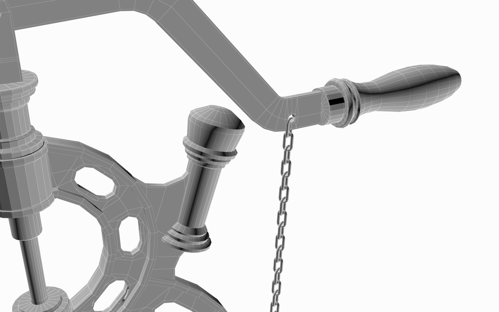 Cast Irone Wine Corker 3D model - TurboSquid 1927892