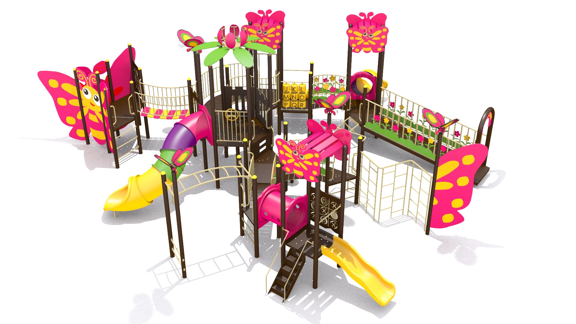 3D Model Butterfly Playground - TurboSquid 1756140