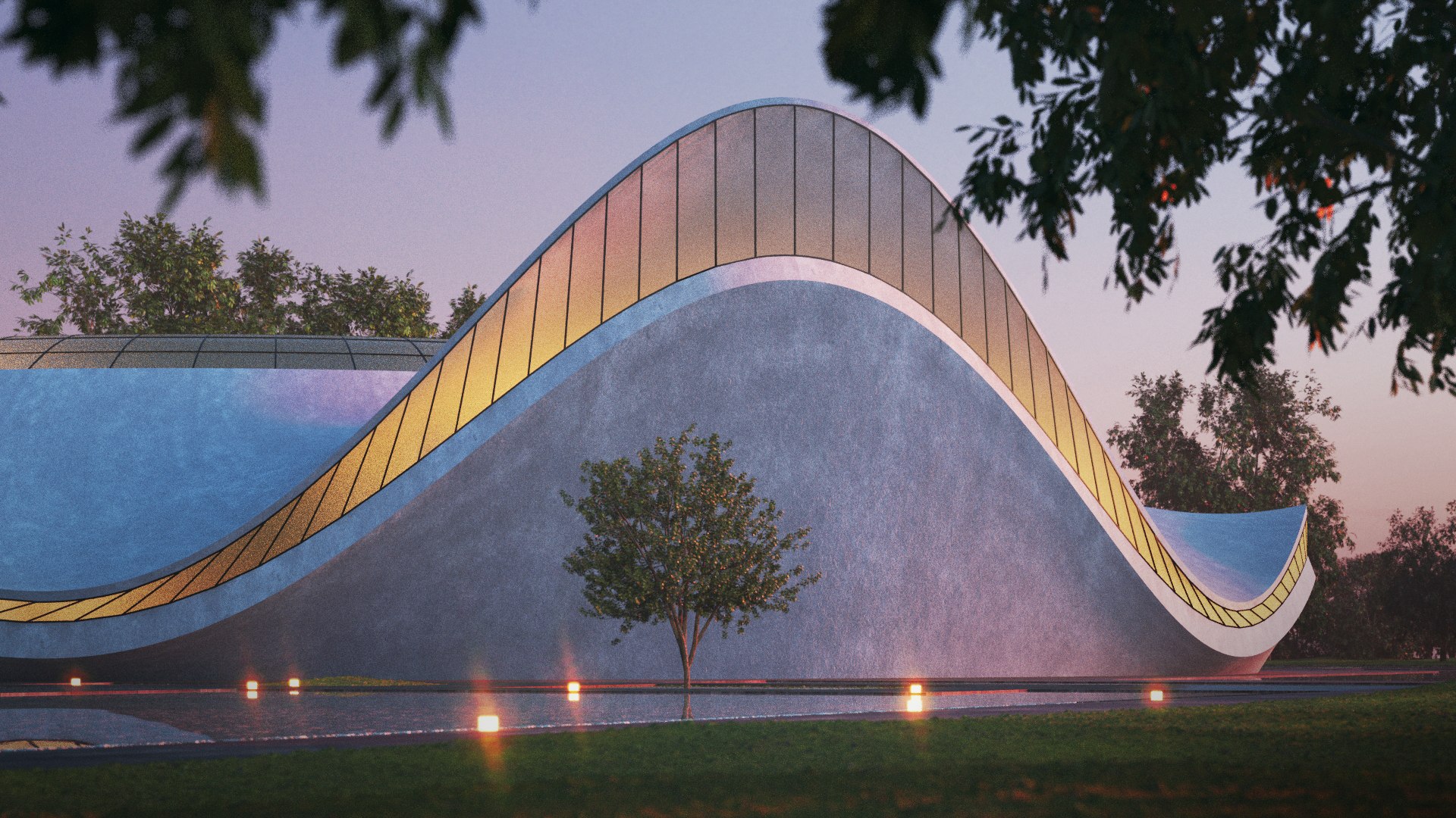 The Wave Building By Architecture Way Model - TurboSquid 2036538