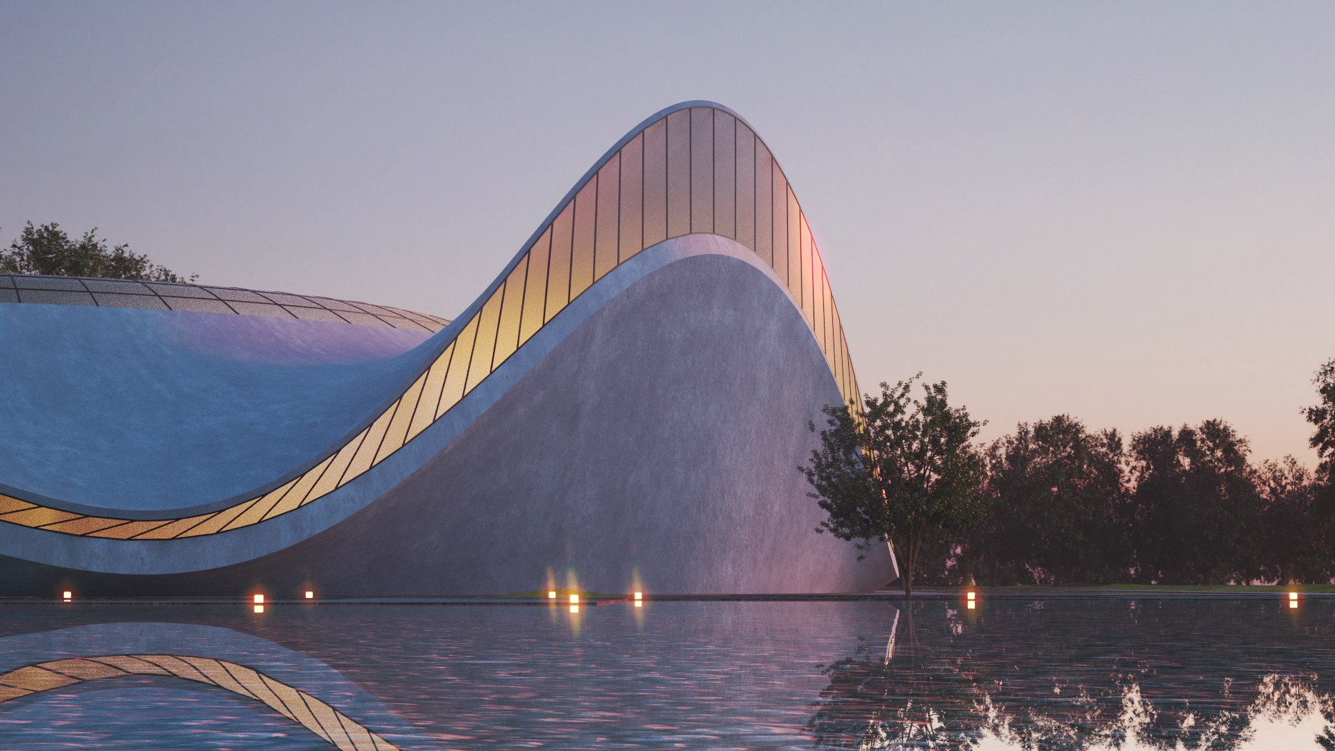 The Wave Building By Architecture Way Model - TurboSquid 2036538