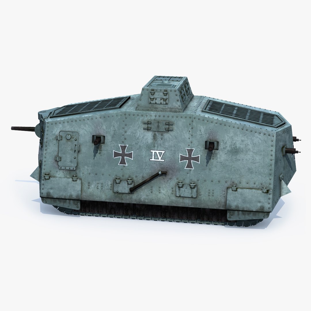 3d Model German Tank