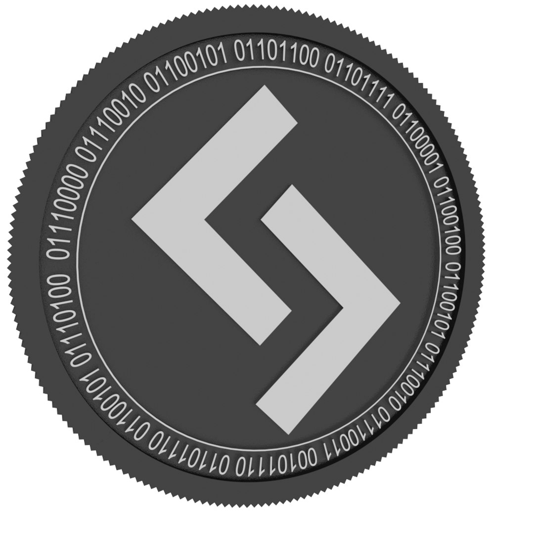 3D model loki black coin - TurboSquid 1497857