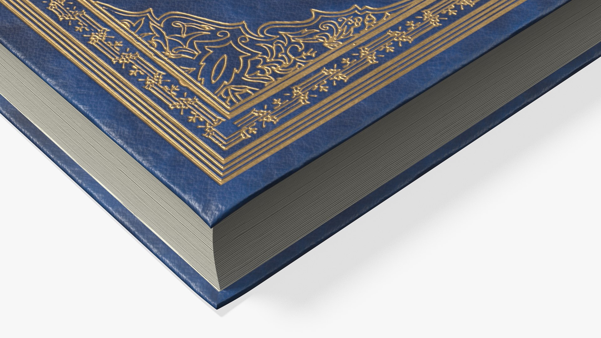 3D Holy Quran Blue Closed - TurboSquid 2268599
