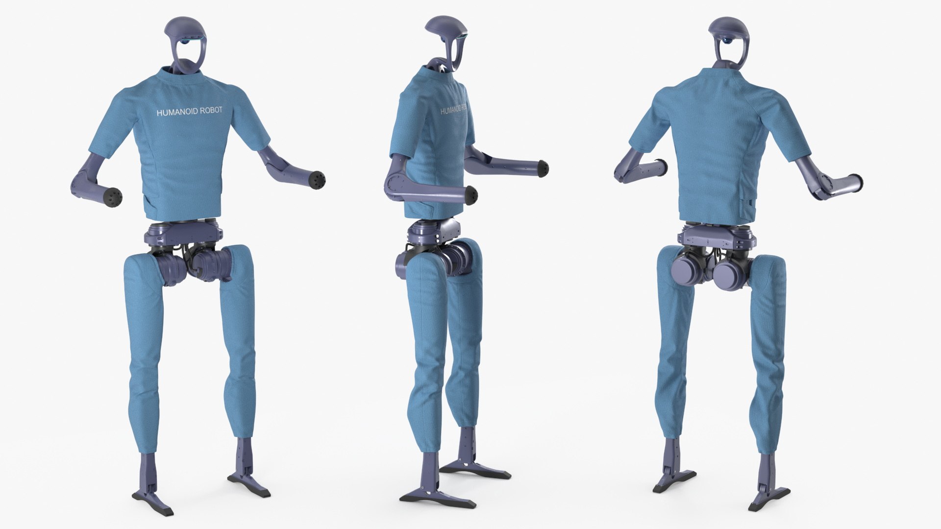 Autonomous Humanoid Robot Rigged For Maya 3D Model - TurboSquid 2341369