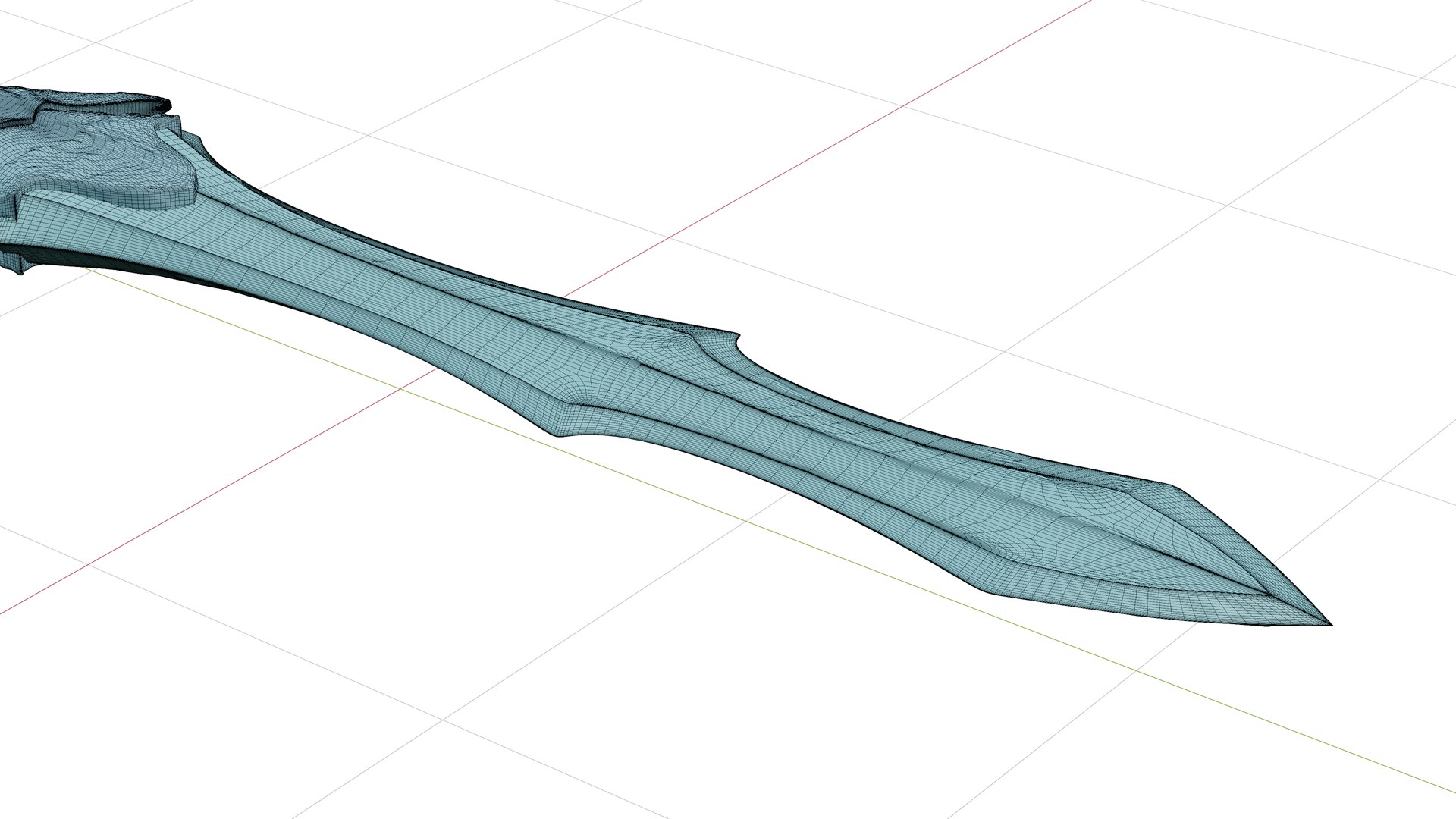 3D Black Knight Greatsword Model - TurboSquid 2236077