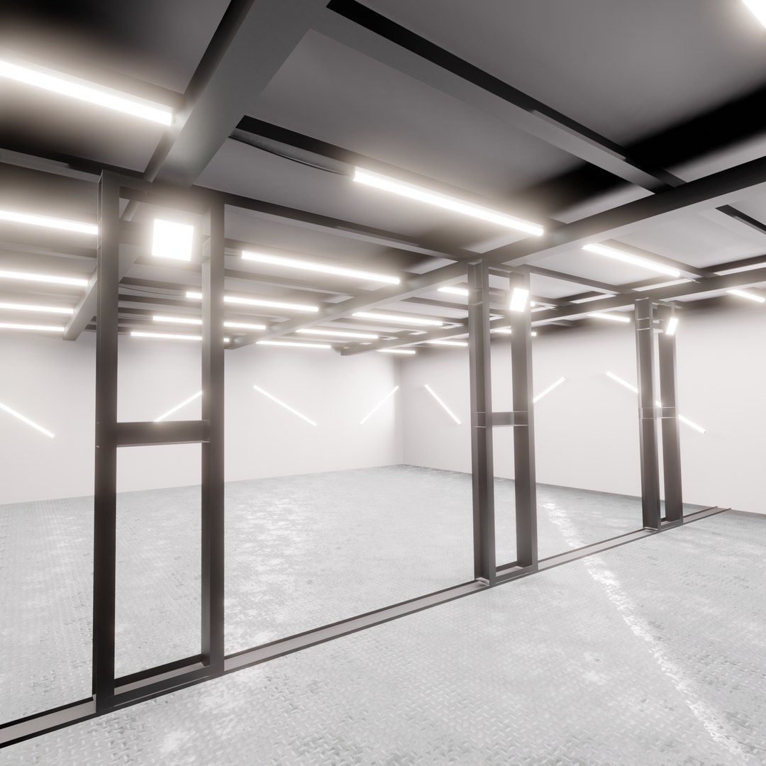 Car Studio Interior 3D Model - TurboSquid 1889263