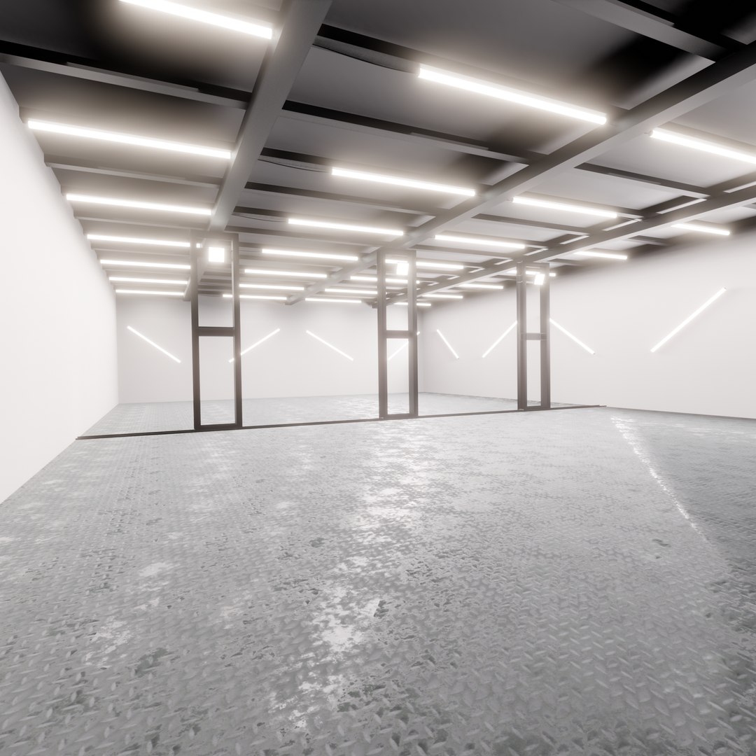 Car Studio Interior 3D Model - TurboSquid 1889263