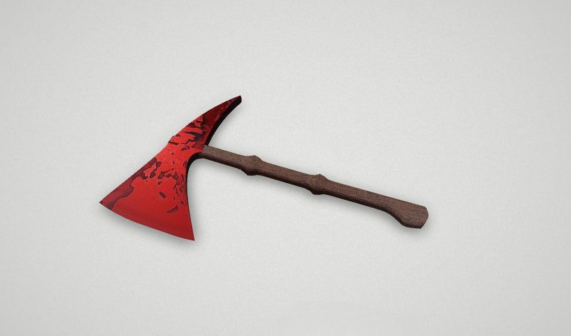 Game asset Fiery Red Spotted Battle Axe 3D model - TurboSquid 2143718