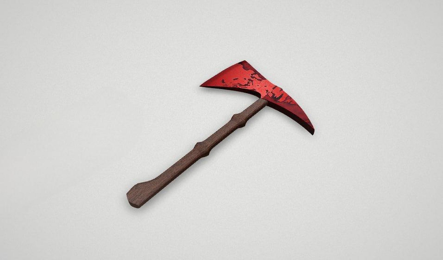 Game asset Fiery Red Spotted Battle Axe 3D model - TurboSquid 2143718